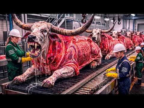 🇮🇳 Inside the White Brahman Bull Horn Factory | How Luxury Leather Women's Coats & Boots Are Made