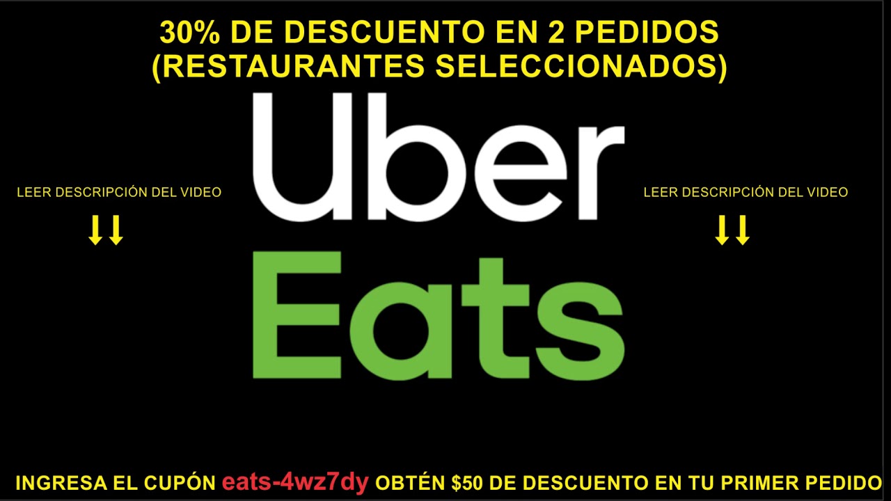 Uber Eats: 30% de descuento en dos órdenes (Comida Saludable) - YouTube