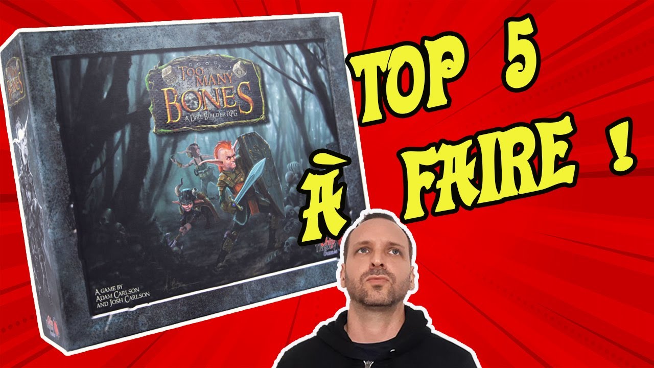 Mon "TOP 5" à FAIRE ABSOLUMENT ! sur TOO MANY BONES... - YouTube