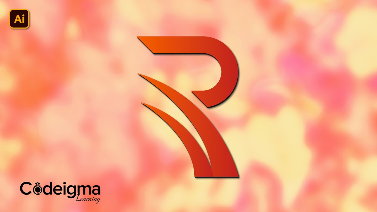 Letter R Logo Design Illustrator |Design 7| Lettermark Logo Series ...