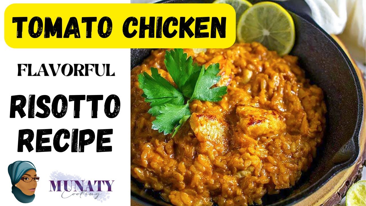 Creamy Tomato Risotto With Chicken | Easy Weeknight Dinner - YouTube