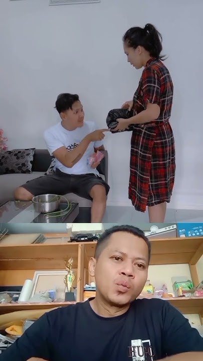 Suami marah karena istri belanja nya kurang banyak 😂 #rells #lucu #vidiohiburan #ngakak #comedy ...