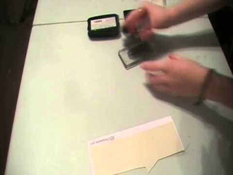 Creating an acetate film strip - YouTube