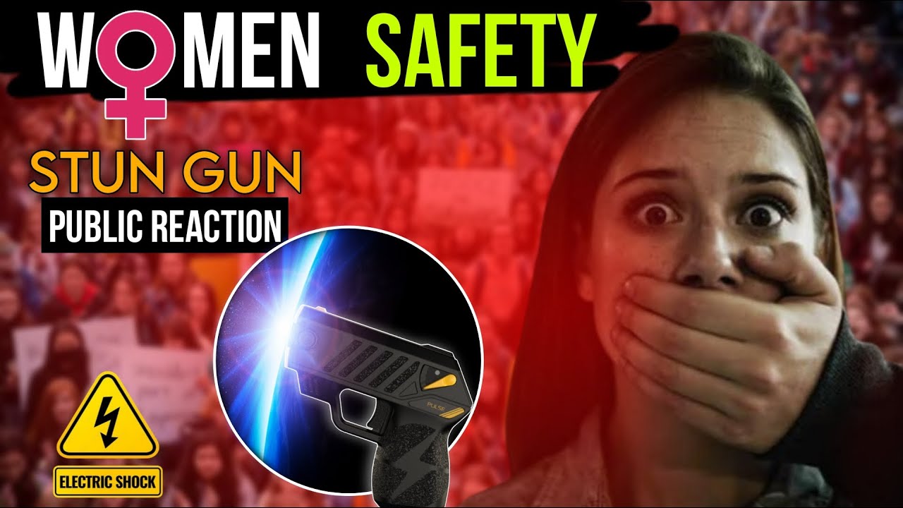 Stun Gun VS Public Reaction ⚡😱 - YouTube