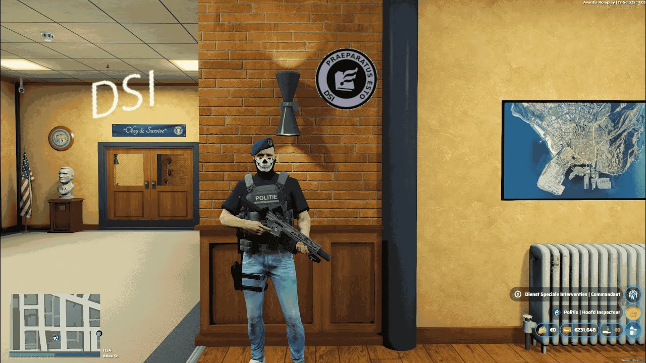 DSI Commandant activeerd op Avantis RP! - YouTube