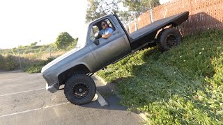 Lifted Chevy K20 Flatbed