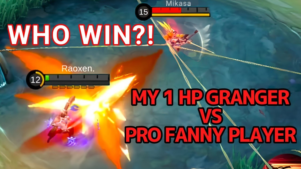 MY 1 HP GRANGER VS PRO FANNY PLAYER (i use 1 hit build) - IQOO Z7X MLBB ...