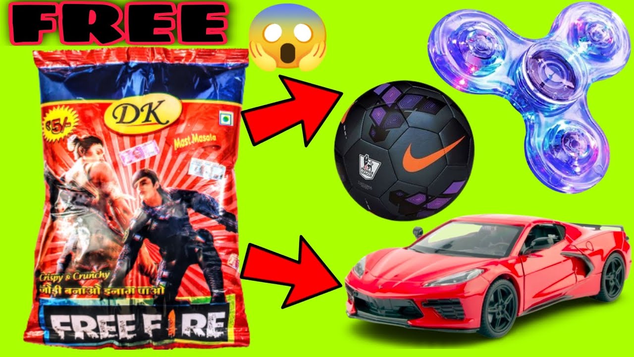 #Fastreview#freefiresnacksunboxing..5 packet Free fire Snacks Unboxing ...