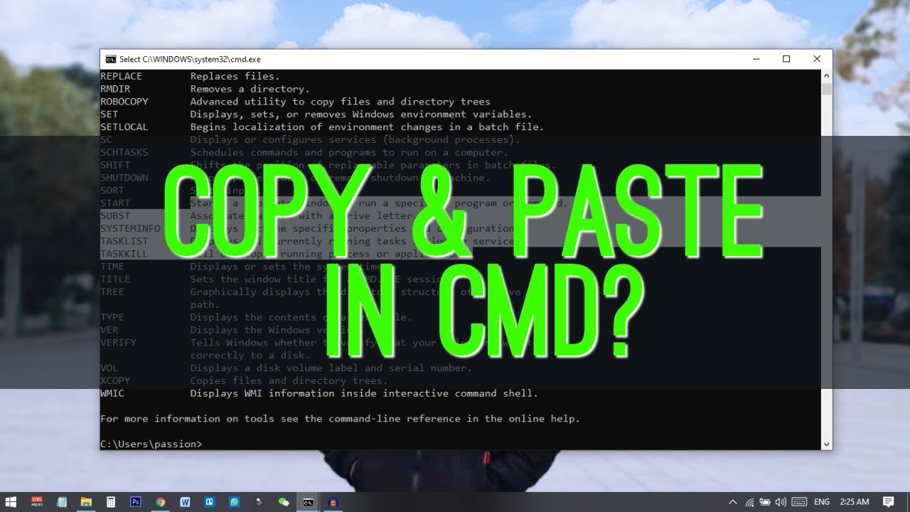 How To Copy Paste In Cmd Windows 10 Templates Sample Printables How To Copy Paste In Cmd Windows 10 Templates Sample Printables
