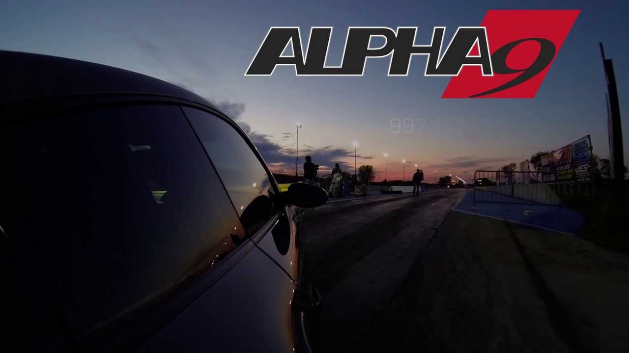 Alpha Performance 997.1TT Alpha 9 Package Testing at the Dragstrip ...