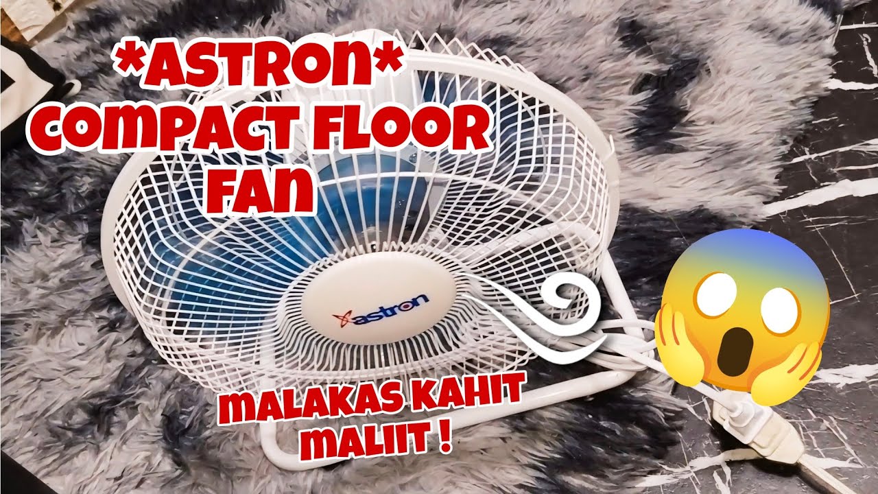 UNBOXING *ASTRON* windpro 10" Compact Floor Fan! #astrofanmade # ...