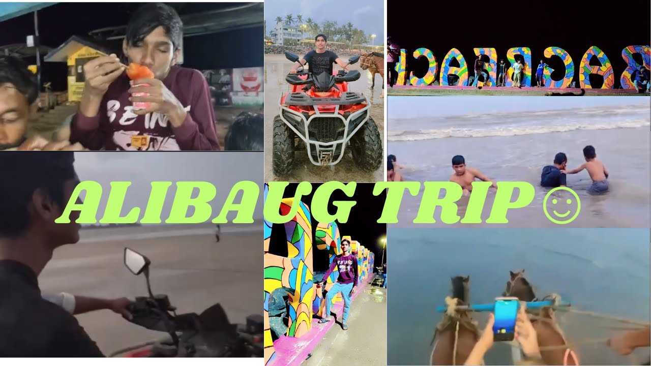 ALIBAUG TRIP WITH COUSINS ☺ || BUGGY BIKE RIDE☺|| GHODA GAADI PAANI ME ...