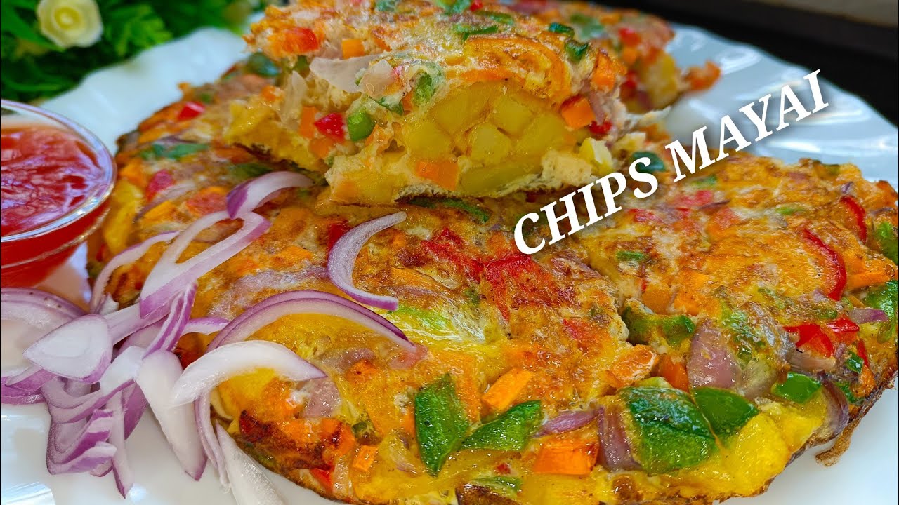 How to make Chips Mayai/Zege||Chips Mayai Recipe||Quick and easy recipe ...