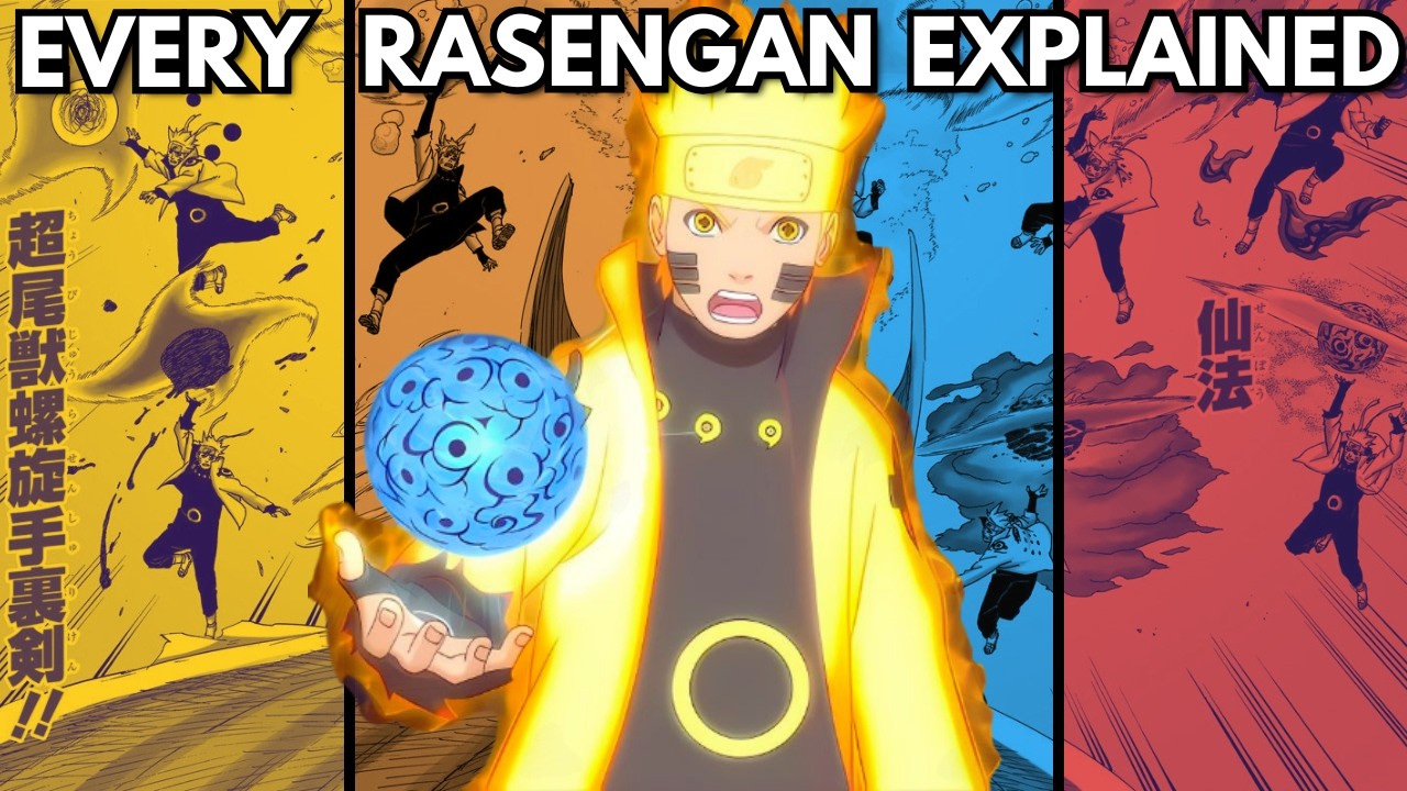 Every Rasengan in Naruto & Boruto Explained in 8 Minutes - YouTube