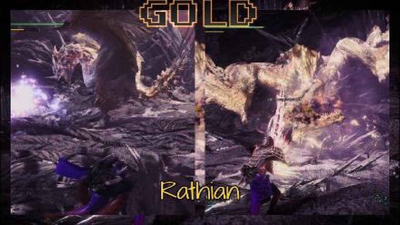 MHW - GOLD Rathian Gets Smoked (Switch Axe) - YouTube