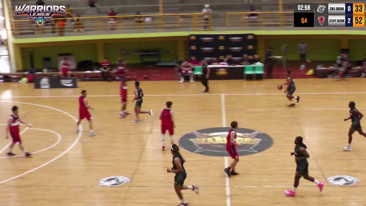 CNX ORION VS STUFF BISONS WARRIORS LEAGUE 2026 - YouTube