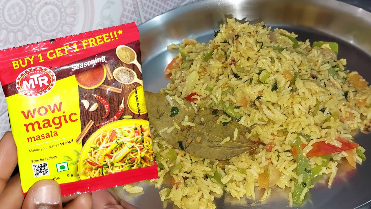 Instant ಆಗಿ ಮಸಾಲ ರೈಸ್ ಮಾಡುವ ವಿಧಾನ/mtr wow magic masala review/masala ...