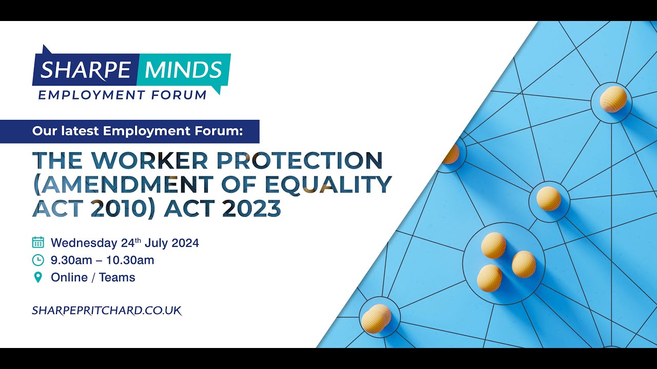 Preventing workplace sexual harassment The Worker Protection Amendment ...