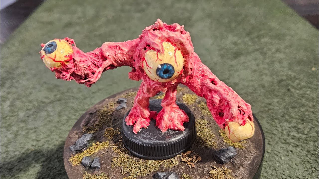 Making an Ocular Tyrant (Custom Monster) for your TTRPG (Part 1) - YouTube