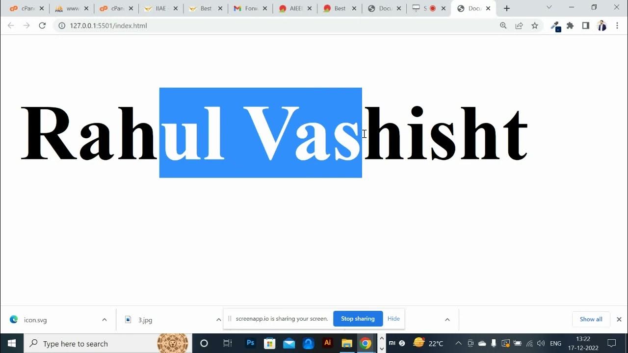 Class 1 Javascript Hindi Youtube