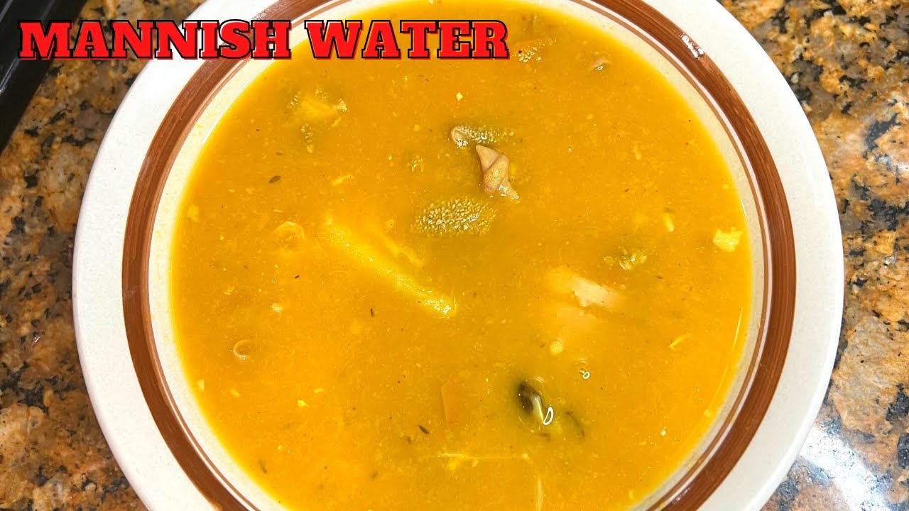 MANNISH WATER | GOAT HEAD SOUP| COOKINGWITHNICHOLE - YouTube