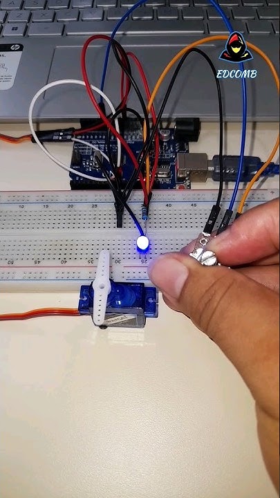 SERVOMOTOR SG90 con POTENCIOMETRO ARDUINO UNO #shorts @EdComb - YouTube