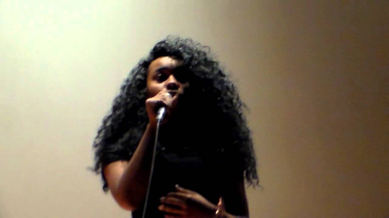 Shayla Winn singing "One Last Goodbye" by Ayanna Irish - YouTube