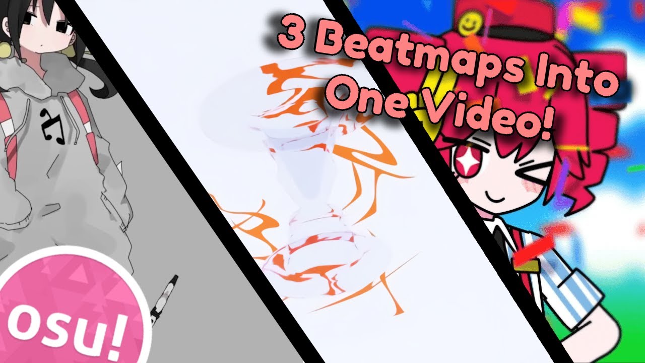 Osu 3 Song Mashup Compilation - YouTube