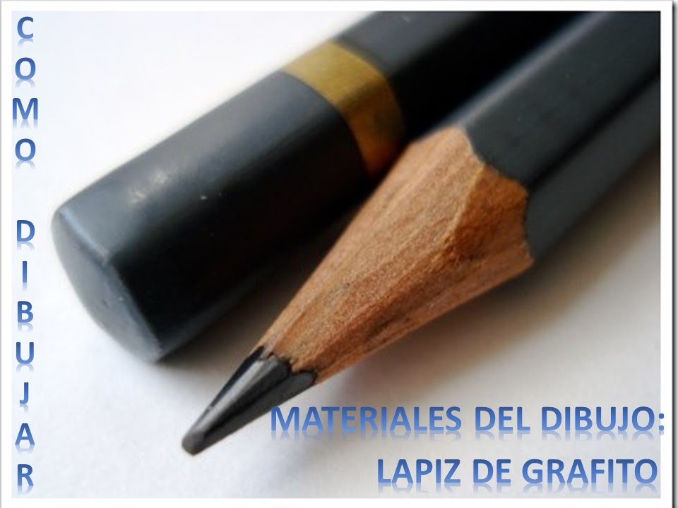 COMO DIBUJAR, MATERIALES DE DIBUJO LAPIZ DE GRAFITO - YouTube