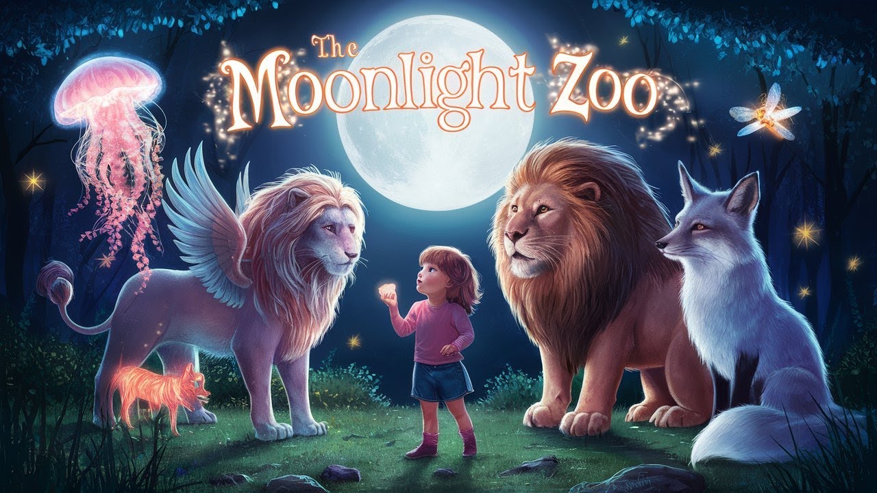 The Moonlight Zoo | A Magical Adventure | Story For Kids - YouTube