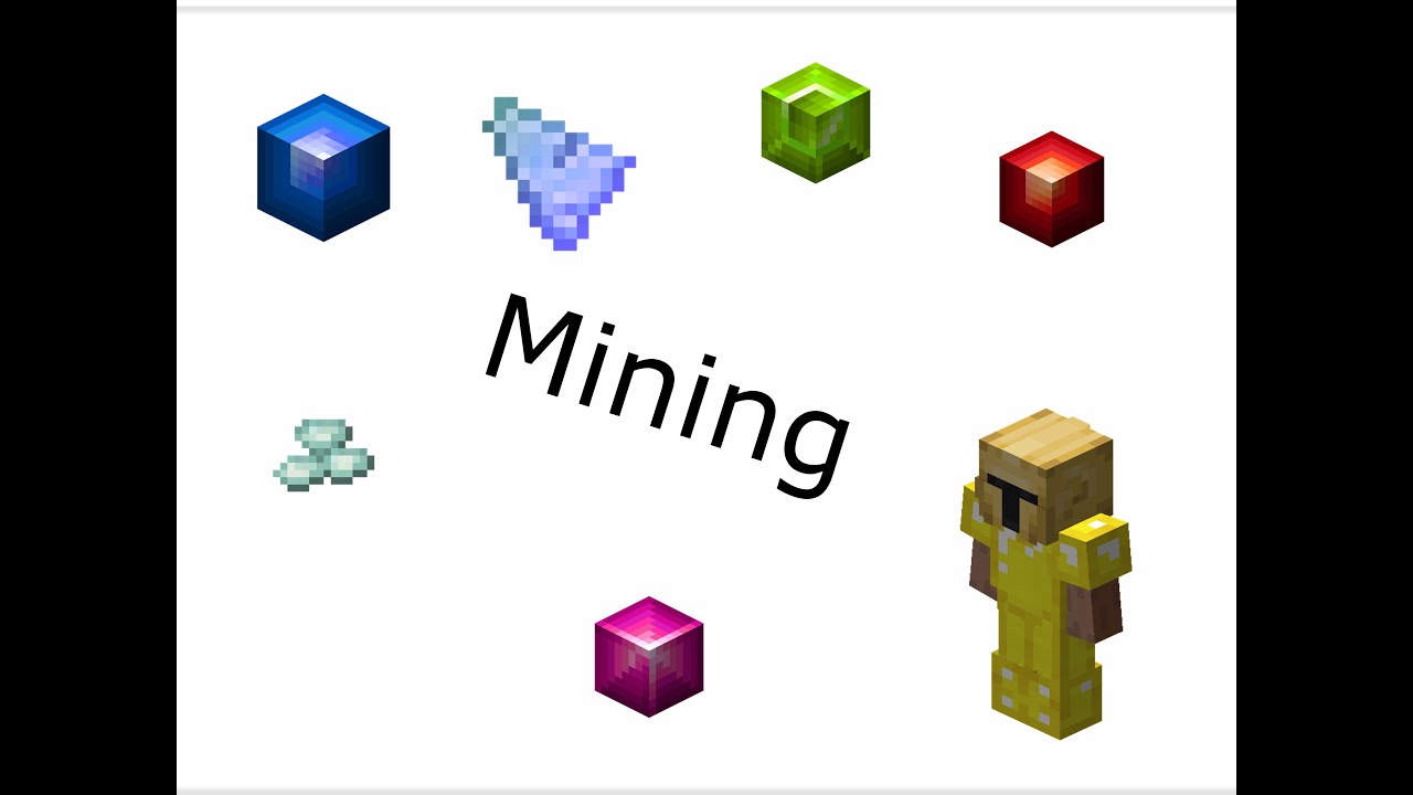 Mithril Mining for minions | Hypixel Skyblock Live - YouTube