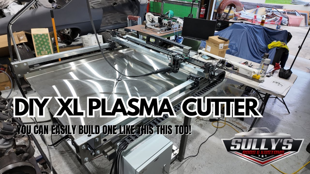 DIY CNC Plasma Cutter Part 1. JDS's Garage CNC Plasma cutter on ...