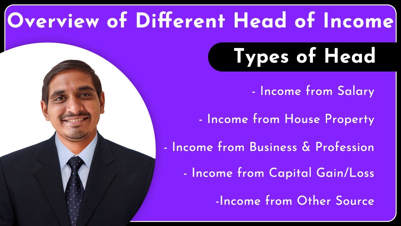 Different Head of income under income tax || SV Knowledge Hub - YouTube