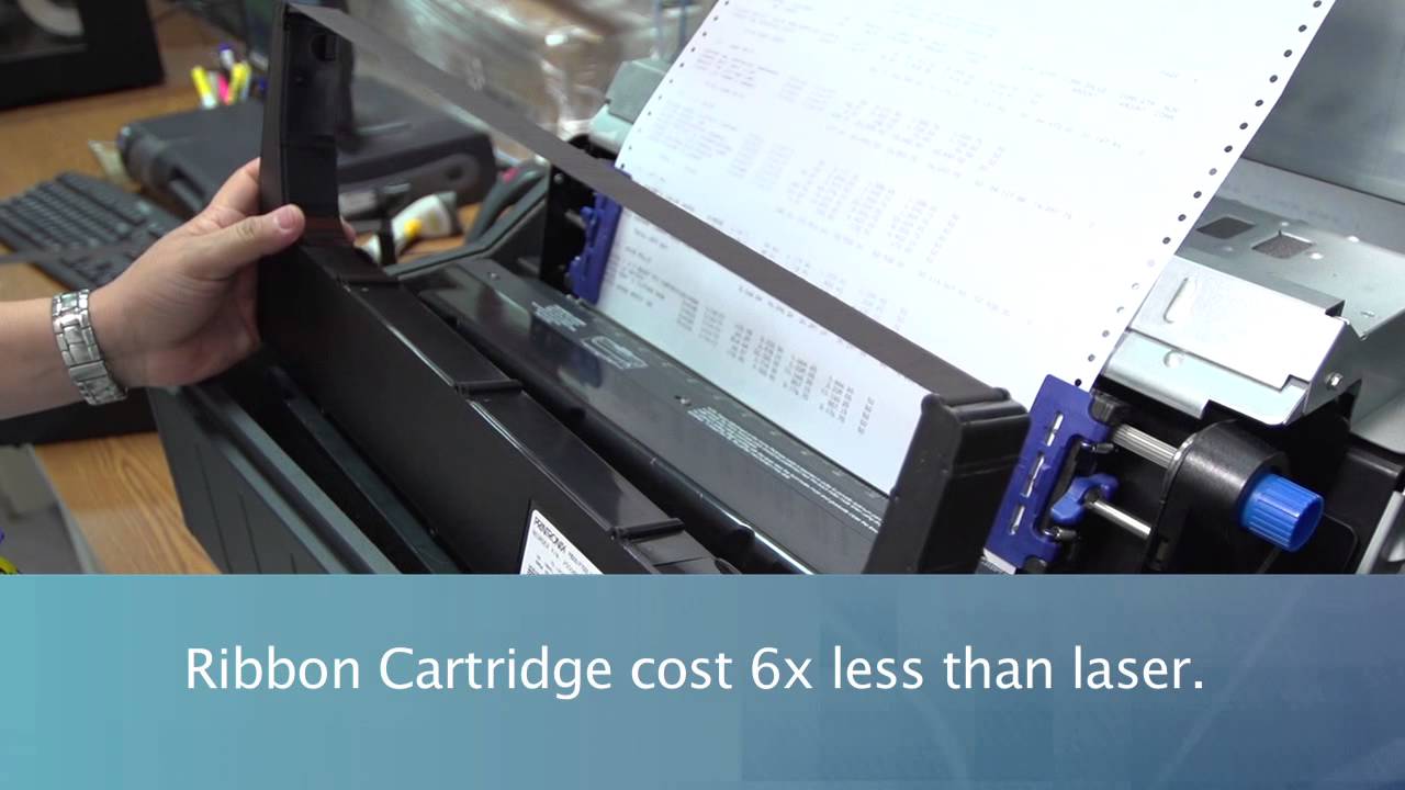 TallyGenicom New 6800 Line Matrix Printer Lineup - YouTube