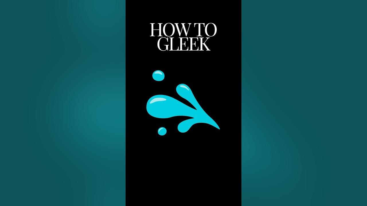 How to gleek #tutorial #shorts - YouTube