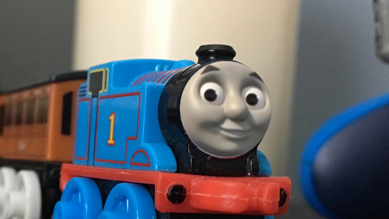 Thomas the tank engine face masking (Test) - YouTube