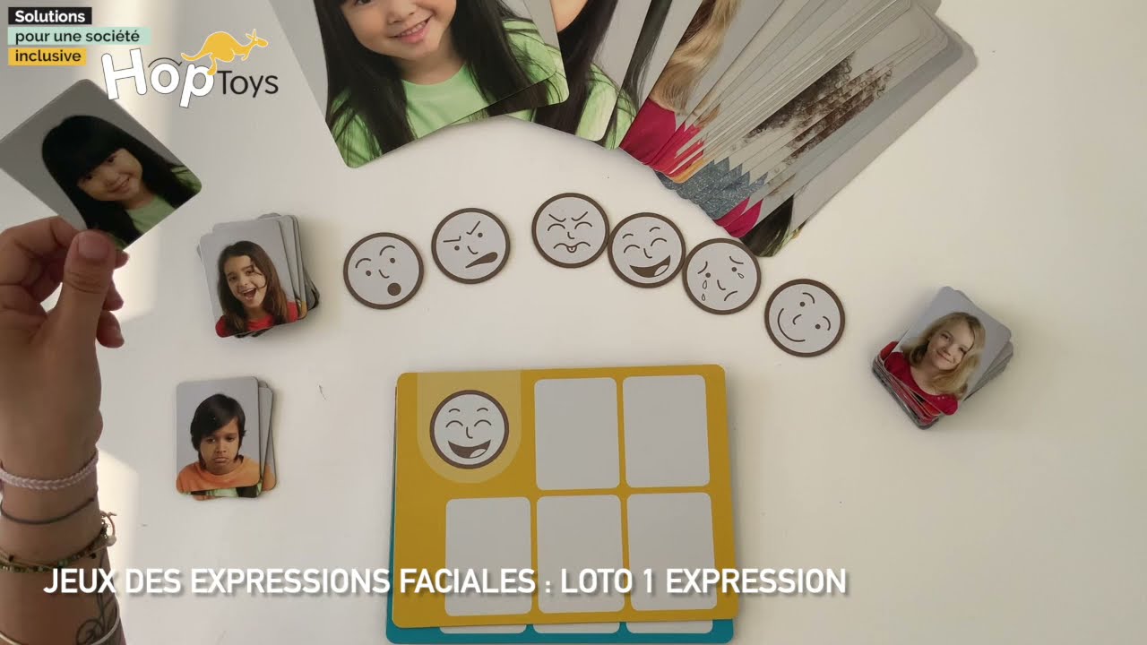 Jeux des expressions faciales - YouTube