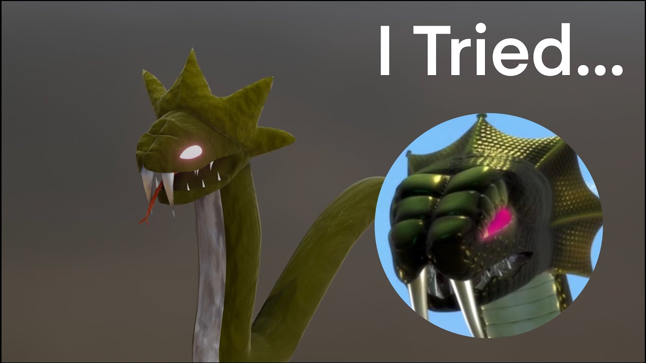 I Attemped to 3D Model the Great Devourer... Heres the result... - YouTube