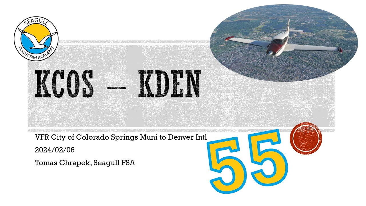 Group Flight 055 | Eye CANDY | VFR KCOS to KDEN - YouTube