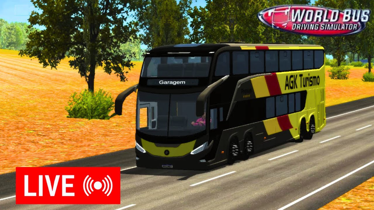 🔥AO VIVO🔥 - ESPERANDO À ATUALIZAÇÃO DO NOVO ÔNIBUS NO WORLD BUS DRIVING ...