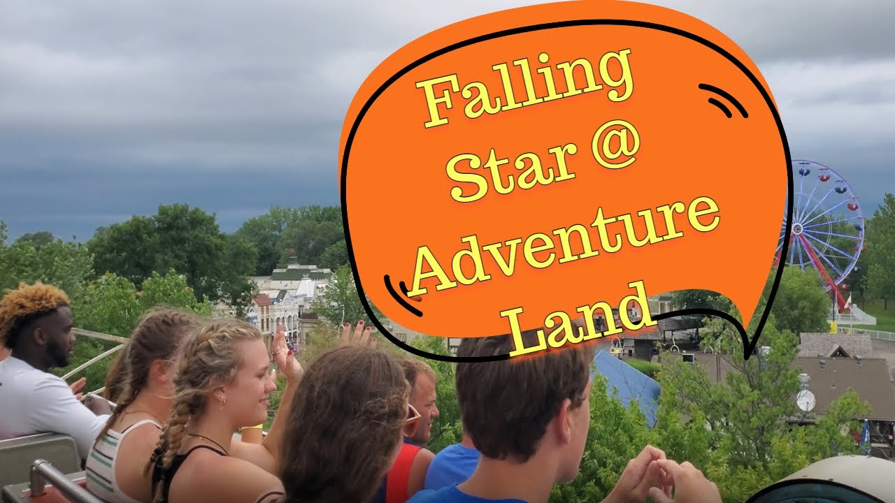 Falling Star @ Adventureland in Altoona, IA 2021 - YouTube