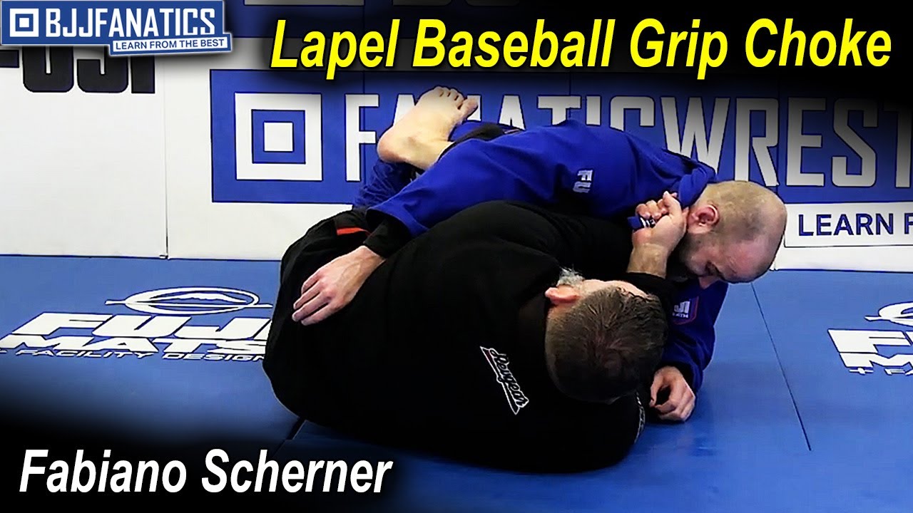 Lapel Baseball Grip Choke by Fabiano Scherner - YouTube