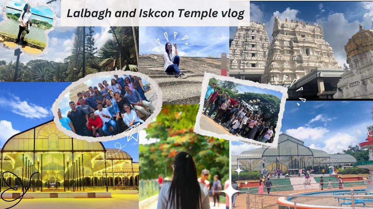 Trip to Lalbagh and Isckon Temple vlog - YouTube