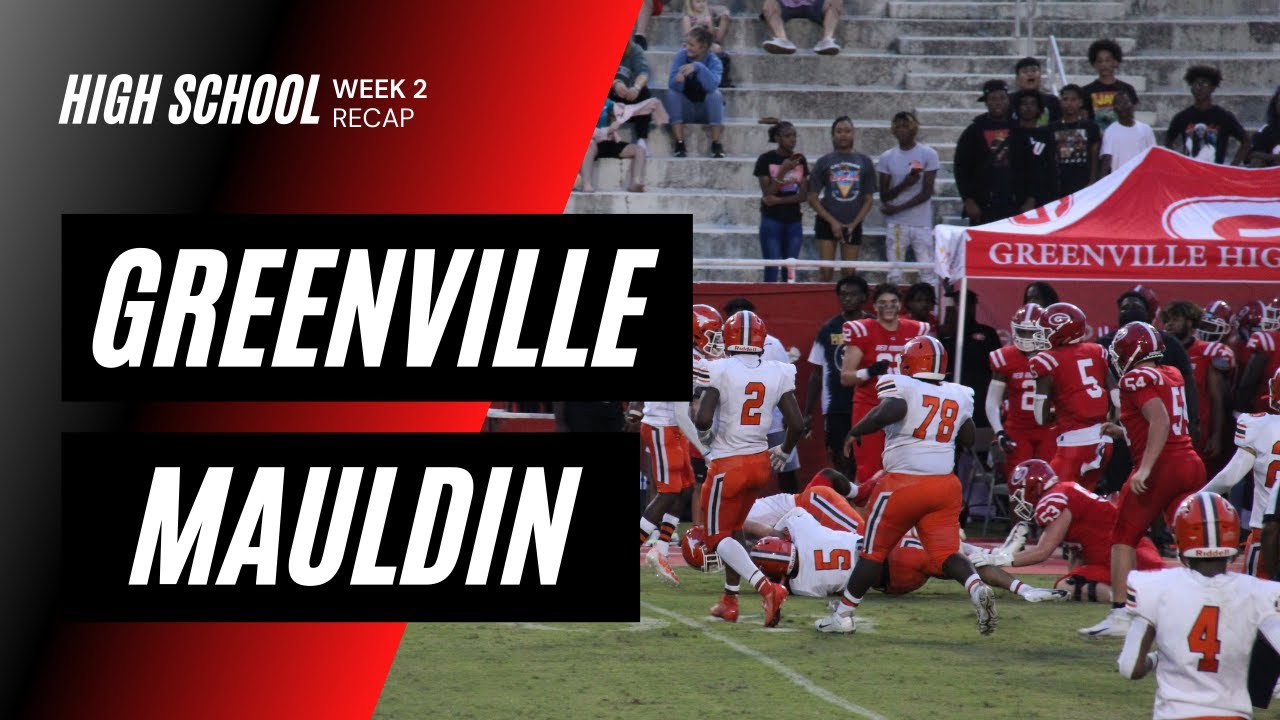 South Carolina High School Football | Recap | Greenville Vs Mauldin ...