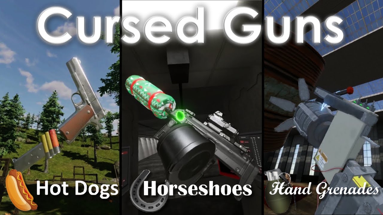 Using Cursed Guns in H3VR - YouTube