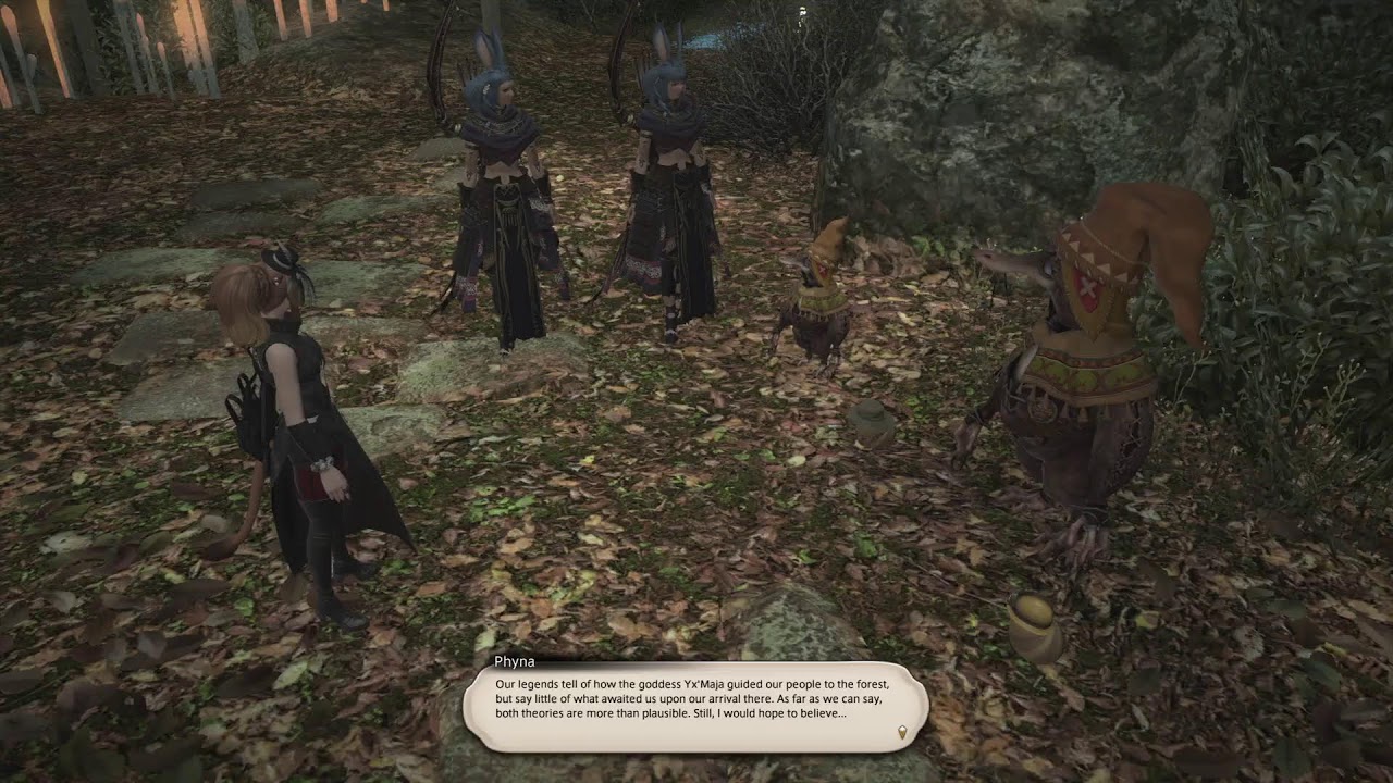 Delving Deeper (Beast tribe Qitari) quest in Final Fantasy XIV (FF14 ...