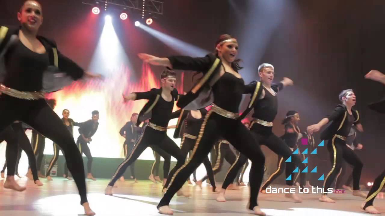 Urdang Academy at Move It 2013 - lesson in Disco - YouTube