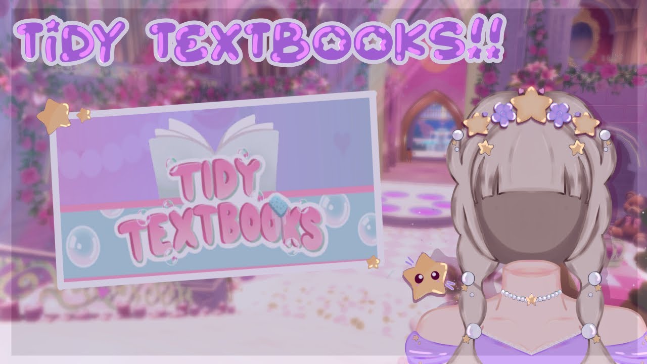 TIDY TEXTBOOKS!!|| UPDATE|| ROYALE HIGH - YouTube