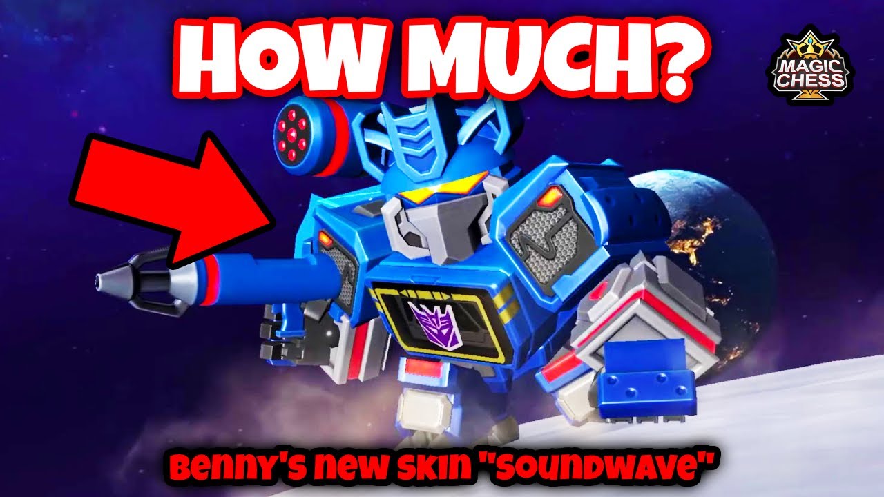 How much is "Soundwave"? | New Skin Transformer Benny | Prime Wheel ...