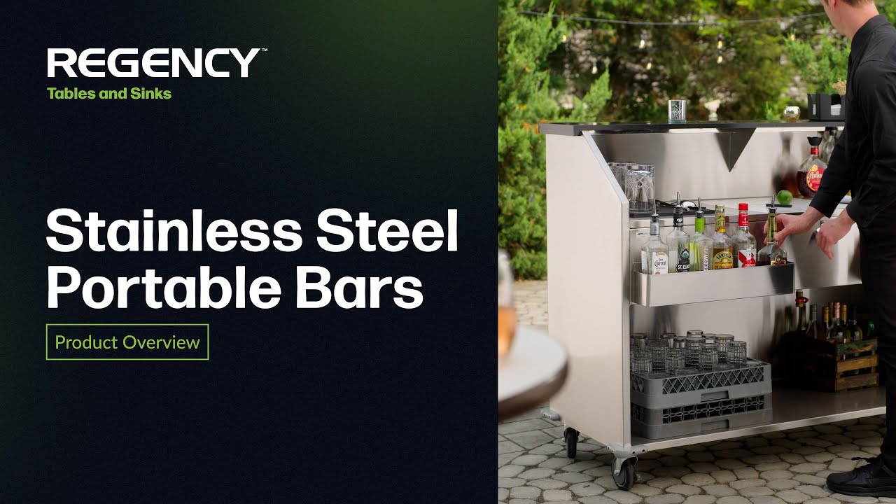 The Best Choice for Alcohol on the Go: Regency Portable Bars - YouTube